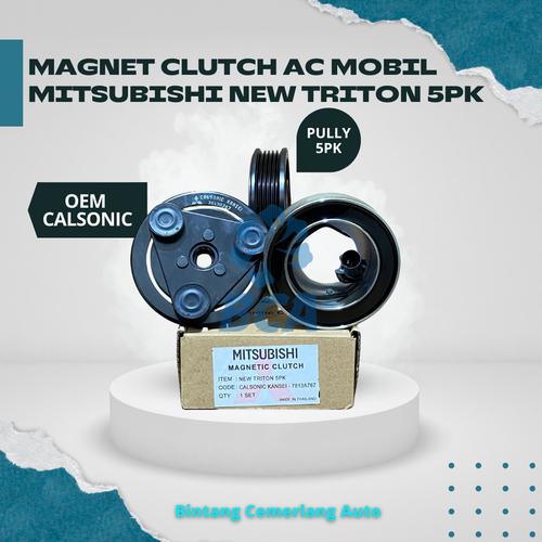 Jual MAGNET CLUTCH AC MOBIL MITSUBISHI NEW TRITON 5PK DUS CALSONIC ...