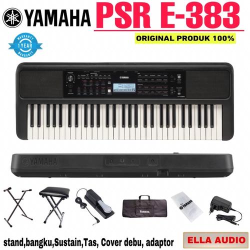 Jual Yamaha PSR E383 E 383 61-keys Keyboard Yamaha PSR E-383 - Tanpa ...