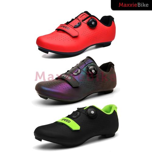 Promo SPEED Sepatu Sepeda Roadbike MTB Balap 896 Multi Cleat BOA ...