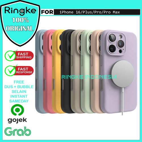 Promo Case iPhone 16 Pro Max Plus 16 Ringke Silicone MagSafe Magnetic ...