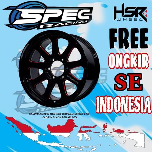 Jual Velg Mobil R18 HSR KALUMATA Pelek Racing Ring 18 Triton Hilux Ford Ranger Pajero Sport ...