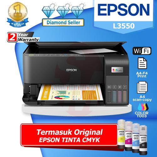 Promo Printer Epson L3550 Multifungsi Print Scan Copy Wireless Cicil 0% ...