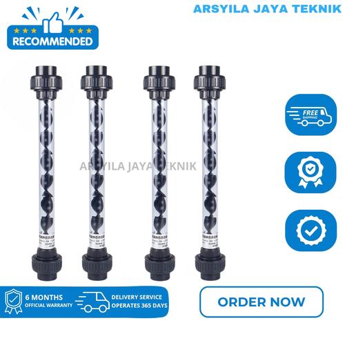 Jual Tabung Static Mixer 2" Upvc 2 inch Statis Mixer Ozone Generator ...