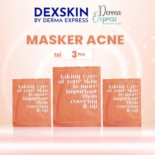 Promo Buy 2 Get 3 Derma Express Acne Hydrating Sheet Mask - Jakarta ...
