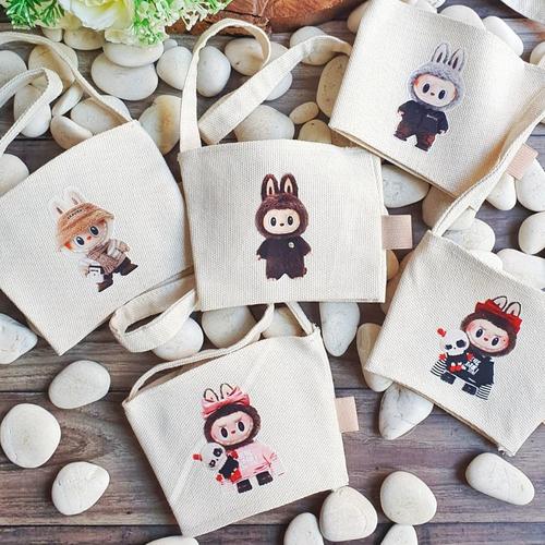 Jual Labubu Cup Holder Tas Boba Tea Coffee Drink Tas Teh Kopi Gelas ...