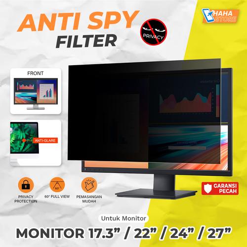 Promo Monitor 17 22 24 27 inch Anti Spy Filter Screen Guard Laptop ...