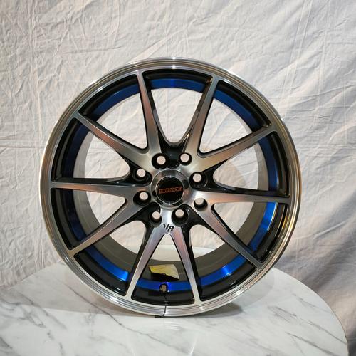 Jual 4 Buah Velg Volk Rays 15x7.0 4H 100 / 4H 114.3 et35 Black Polish ...