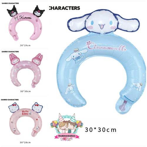 Jual Windblown Bando Foil Sanrio Characters/Hello Kitty Cinnamoroll My ...
