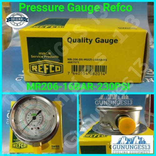 Jual PRESSURE GAUGE REFCO MR 206 - Kota Tangerang - GTB Tangerang | Tokopedia