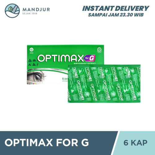 Jual Optimax For g 6 Kapsul - Vitamin dan Suplemen Mata - Jakarta Pusat ...
