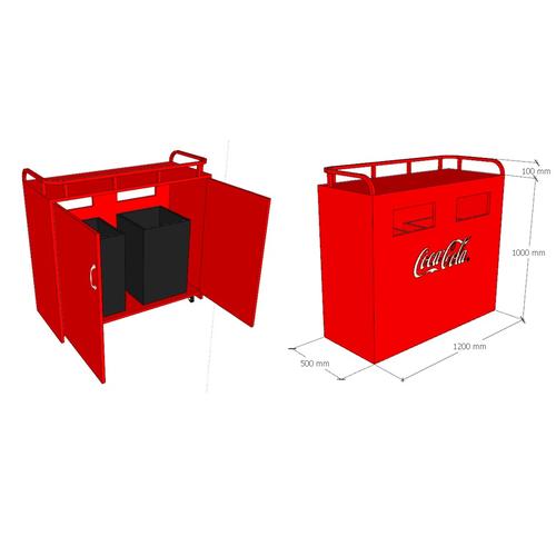 Jual Box Tempat Sampah Plat Besi Custom - Kab. Bogor ...