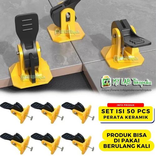 Promo Leveling Spacer Perata Nat Gap 50pcs Alat Bantu Pasang Granit ...