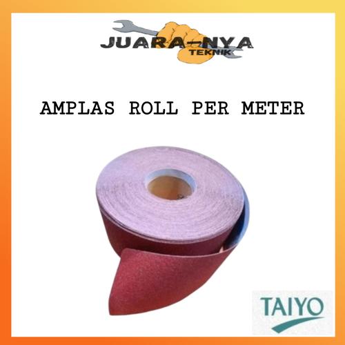 Jual TAIYO Amplas Roll Per 1 Meter / Amplas Kain Meteran / Amplas Roll ...