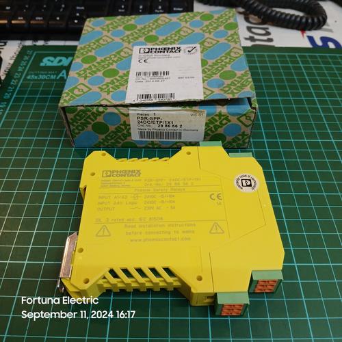 Jual Phoenix Contact Coupling Relay PSR-SPP-24DC/ETP/1X1 2986562 Safety ...