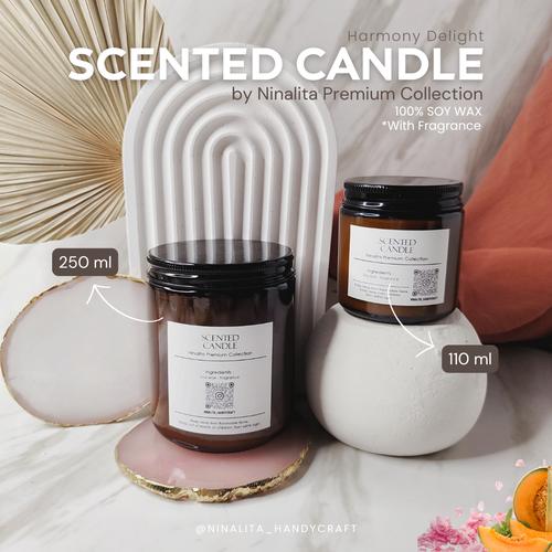 Jual Scented Candle - Harmony Delight in Amber Glass - Jakarta Utara ...