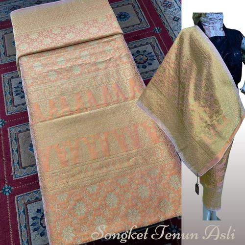 Promo Songket PaSH - Songket Palembang Motif Lepus Polos Tenun Asli Cicil 0% 3x - Kota Palembang ...