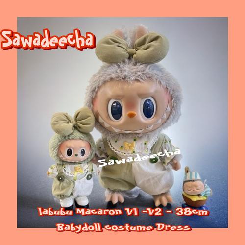 Jual Labubu Macaron - have a seat macaron - fall in wild 38cm labubu ...