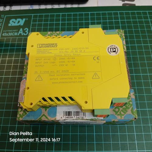 Jual Phoenix Contact Coupling Relay PSR-SPP-24DC/ETP/1X1 2986562 Safety ...