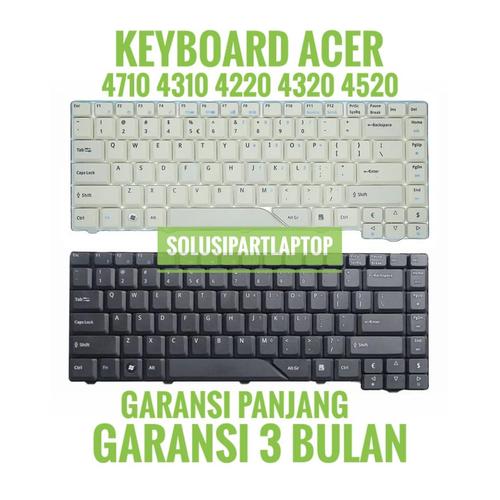 Jual KEYBOARD ACER 4710 4220 4310 4320 4520 BLACK - Hitam - Kota ...