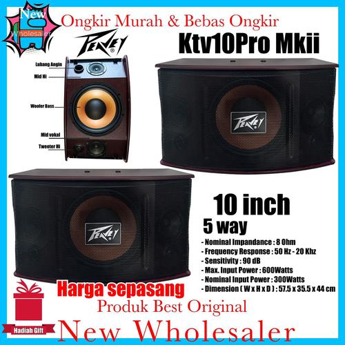 Jual Speaker Pasif super Karaoke Peavey Ktv10Pro mkii 10 inch sepasang ...