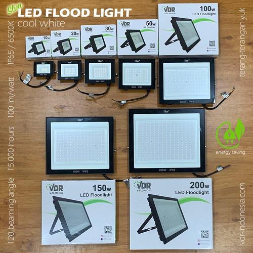Jual VDR lampu sorot led lampu led flood light 100W cahaya putih - Kota ...