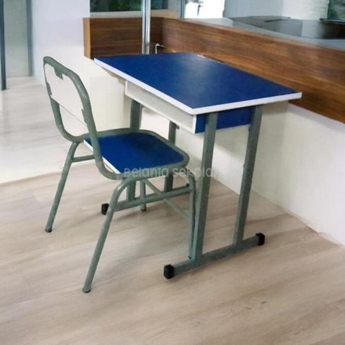 Jual meja belajar besi hollo set 60 x 48 x 75 adjuster - meja kursi ...