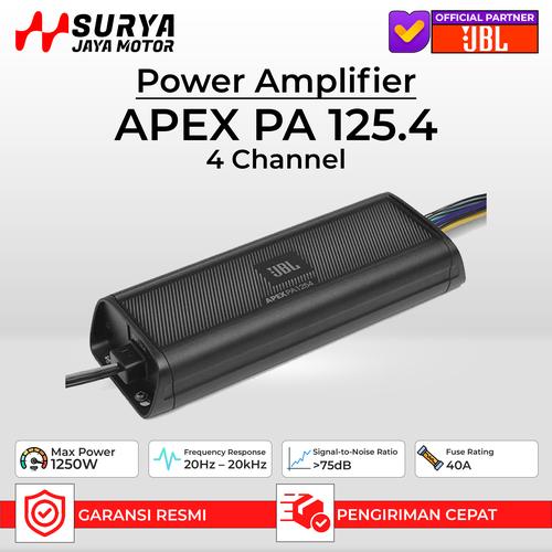Jual JBL Apex PA 1254 Power Amplifier 4 Channel - Kota Tangerang ...