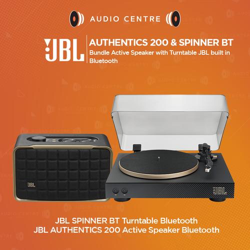 Promo JBL Authentics 200 Bluetooth Speaker with JBL Spinner BT ...