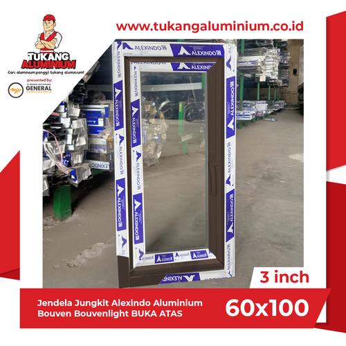 Jual Jendela Jungkit Alexindo Aluminium Bouven Bouvenlight 60x100 - 3 ...