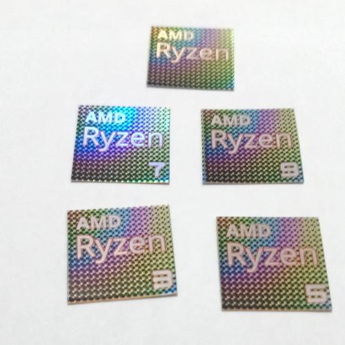 Jual stiker laptop komputer amd ryzen hologram rainbows series 2024 - 9 ...
