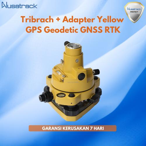 Jual Tribrach + Adapter untuk GPS Geodetic GNSS RTK warna Yellow ...