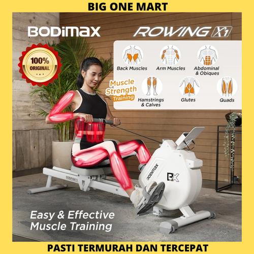 Jual Bodimax Rowing Machine X1 Alat Olahraga Gym Cardio Otot - Kab ...