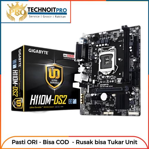 Jual Gigabyte GA-H110M-DS2 (LGA1151, H110, DDR4) Socket LGA 1150 ...
