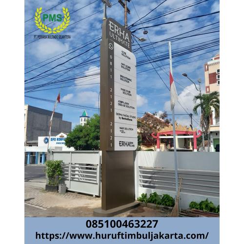 Jual Pembuatan totem sign klinik bandung pylon sign rumah sakit bandung ...