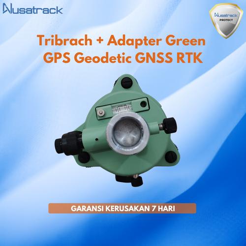 Jual Tribrach + Adapter untuk GPS Geodetic GNSS RTK warna Green ...