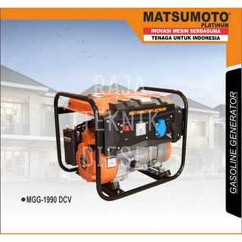 Jual Gasoline Generator Mesin Genset 1000 Watt Bensin Matsumoto MGG ...