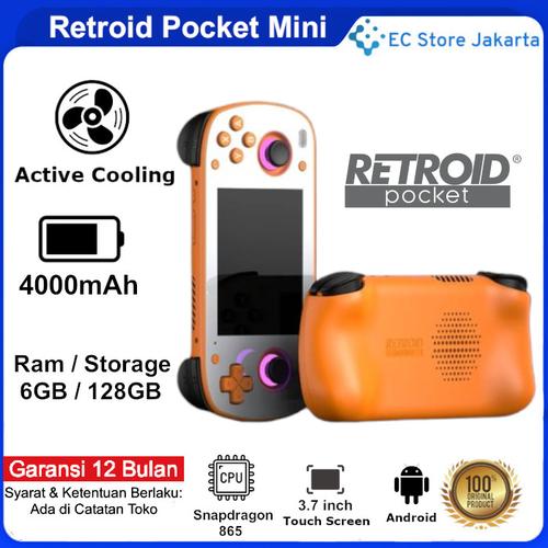 Promo Retroid Pocket Mini Handheld Video Game Console PS1 PS2 Android ...