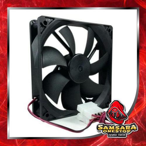 Jual FAN CASING 12CM HITAM / FAN CPU 12CM HITAM / FAN CASE 12CM HITAM ...