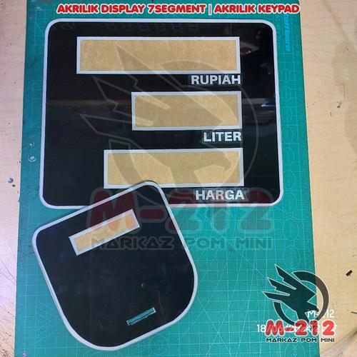 Jual Akrilik Mika Pom Mini Pertamini Untuk Keypad 4x4 Membarane Timbul ...