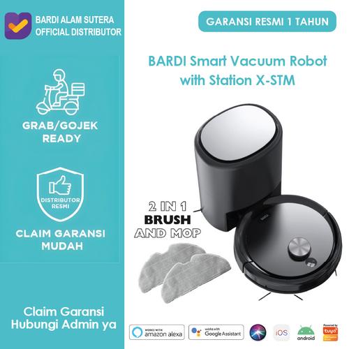Promo BARDI Smart Vacuum Robot with Station X-STM Cicil 0% 3x - Kota ...