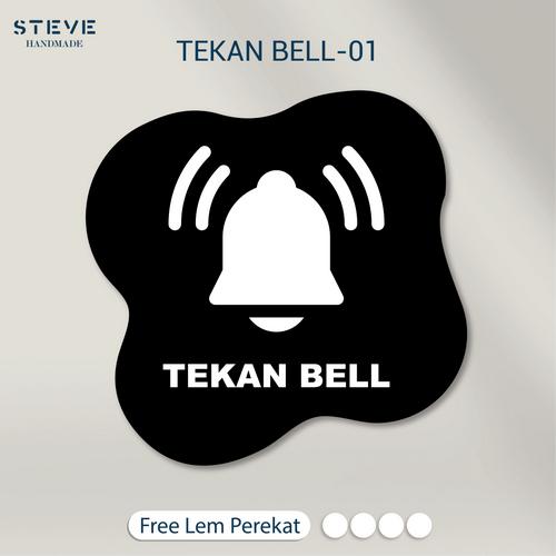 Jual Sign Board Bell | Papan Tanda Tekan Bell Label Akrilik Sign Board ...
