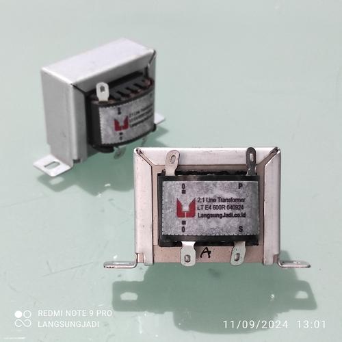 Jual LJ LT E4 2:1 600R Line Input Output Transformer Isolation DI Box ...
