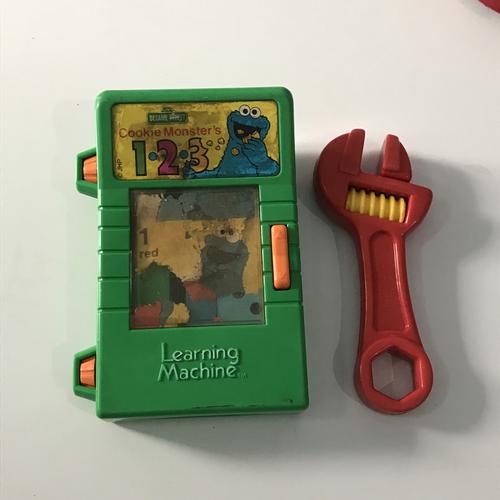 Jual vintage sesame street TYCO Preschool Sesame Street Cookie Monster ...