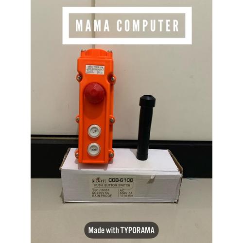 Jual Hoist Push Button COB-61P With Emergency Stop FORT - Jakarta Barat ...