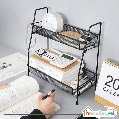 Promo 𝗛𝗢𝗩𝗘𝗟𝗦𝗛𝗢𝗣 Desk Organizer Rak Buku Meja Tempat Penyimpanan Alat ...