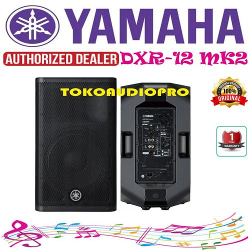 Jual Yamaha DXR12mkII 12" Powered Speaker Aktif DXR-12 MK2 - Jakarta ...