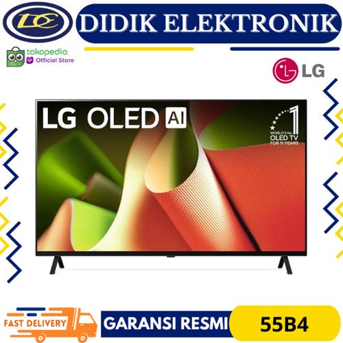 Promo Oled Tv LG 55B4 55 Inch UHD 4K HDR10 Dolby Atmos WebOS Smart TV ...