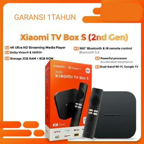 Jual mi box s 2nd gen Android tv 4k xiomi tv box 2nd 4K gen 2 - Jakarta ...