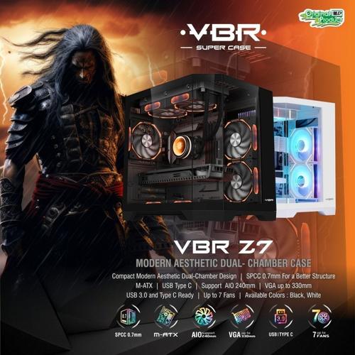 Jual Casing VBR Z7 M-ATX USB Type-C DUAL CHAMBER / VBR Z-7 - mATX ...