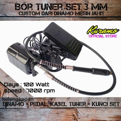 Jual RjT Bor Tuner Mini Custom Motor Mesin Jahit / Mini Die / Bor ...
